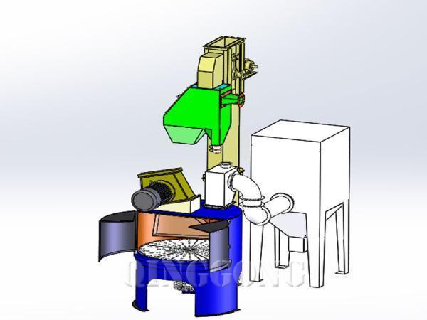 ROTARY TABLE SHOT BLASTING MACHINE: shotblastpro