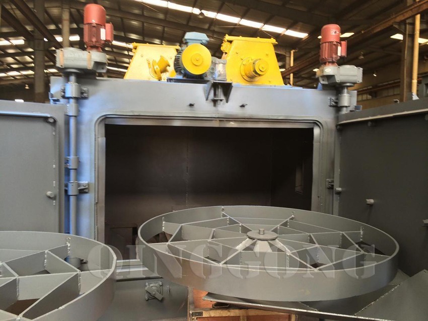 ROTARY TABLE SHOT BLASTING MACHINE: shotblastpro